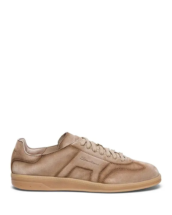 Santoni Oly Low Top Sneakers - Light Brown