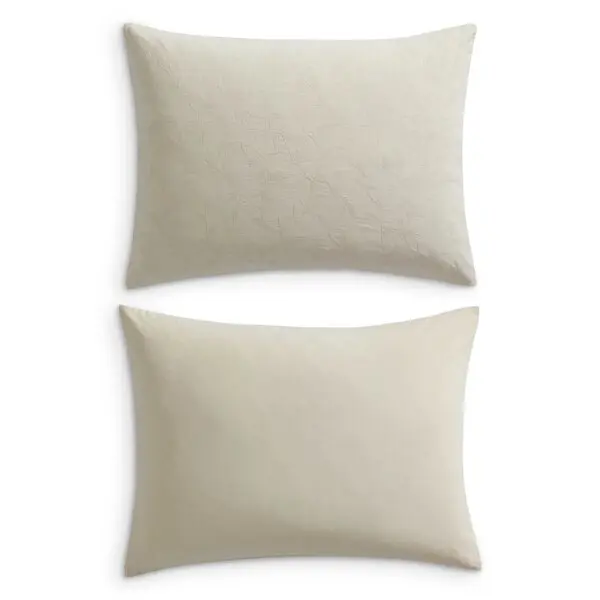 Calvin Klein Branching Leaves 3 Piece Comforter Set, King