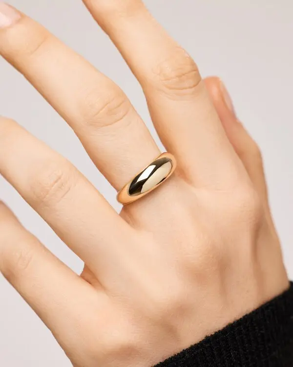 ANA LUISA Dome Ring