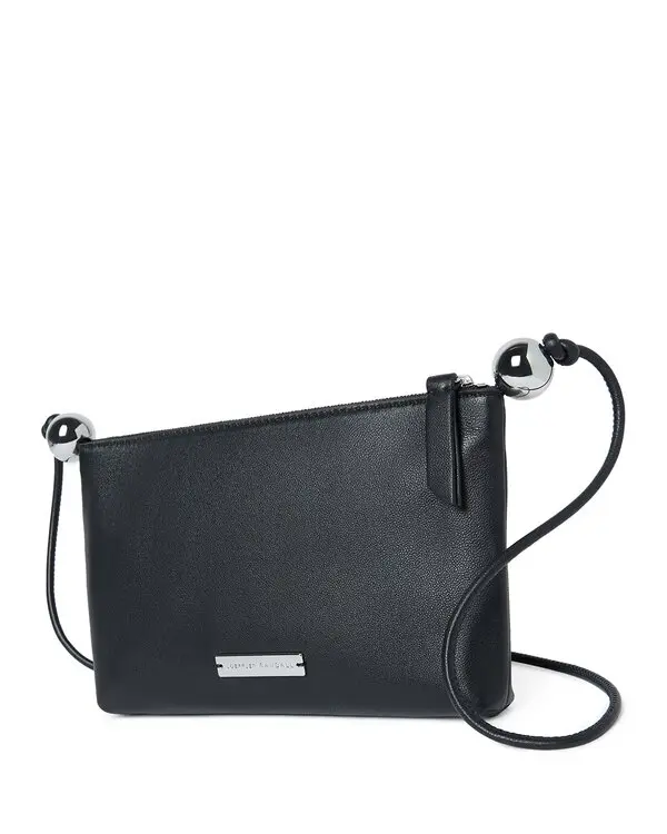 LOEFFLER RANDALL Small Leather Crossbody - Black