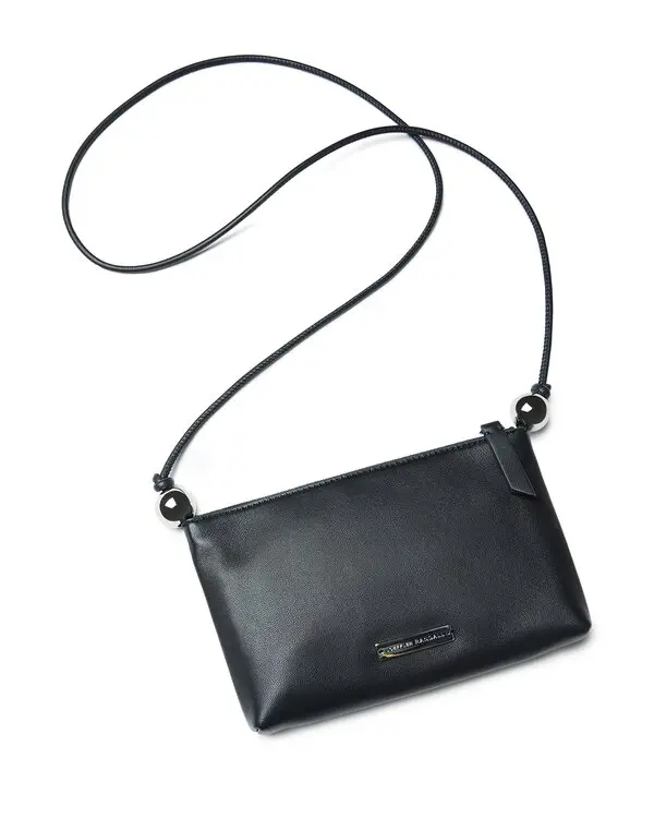 LOEFFLER RANDALL Small Leather Crossbody - Black