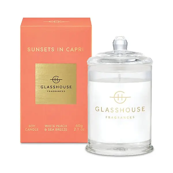 GLASSHOUSE FRAGRANCES Sunsets In Capri Candle, 2.1 Oz - No Color