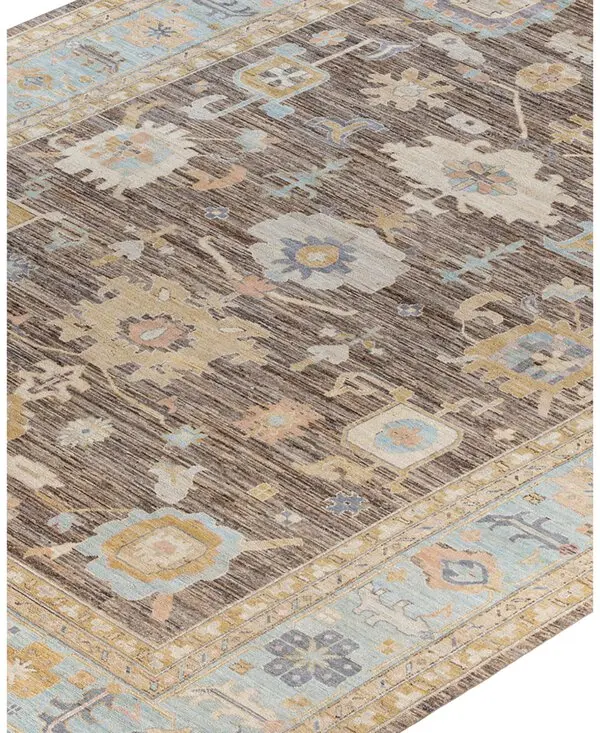 Bloomingdale'S Colorful Oushak M1945 Area Rug, 9'10 X 13'9