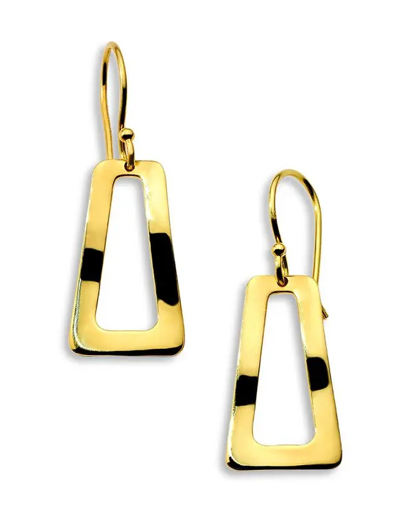 Ippolita Classico Small Wavy Open Shape Earrings - Gold