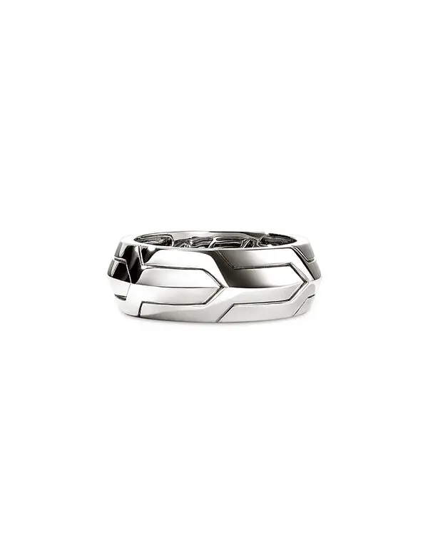 John Hardy Sterling Icon Polished Geometric Band - Silver