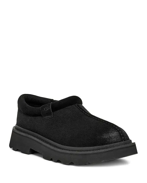 UGG Tasman Lug Sole Clogs - Black