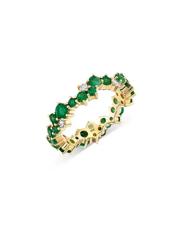 SYDNEY EVAN 14k Yellow Gold Emerald City Ring - Green