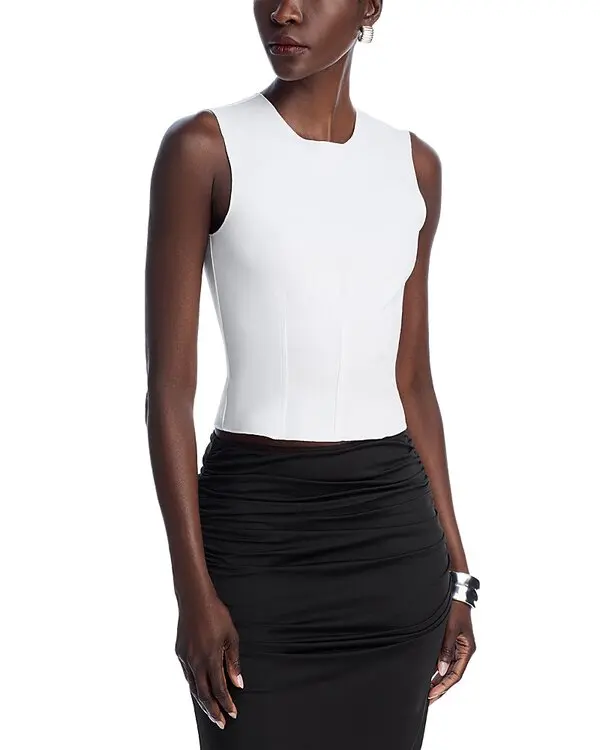 Aqua Ponte Top - White