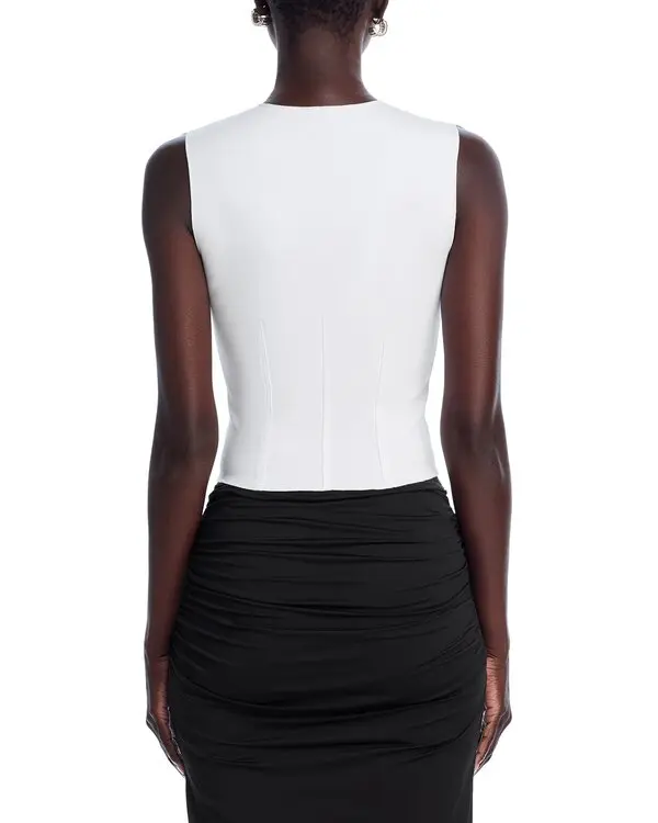 Aqua Ponte Top - White