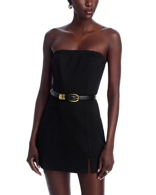 Aqua Ponte Mini Dress