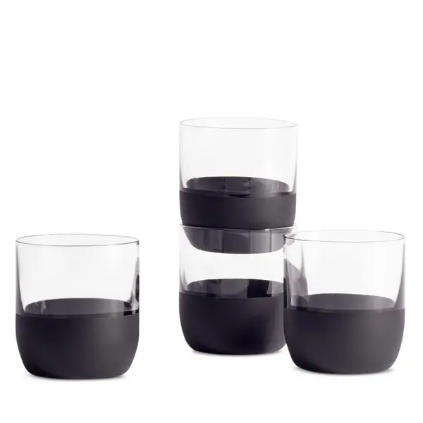 VILLEROY & BOCH Manufacture Rock Shot Glass 5 Piece Tasting Set - Black