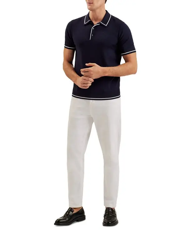 Ted Baker London Dunow Pointelle Polo Shirt