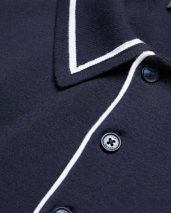 Ted Baker London Dunow Pointelle Polo Shirt