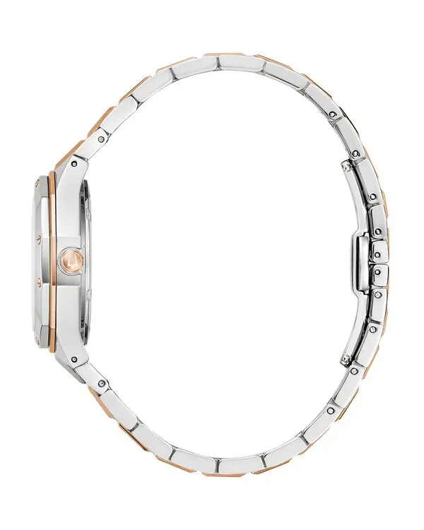 Bulova Prestige Two Tone Watch, 32mm - Silver/two Tone