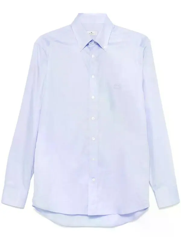 Etro Logo-embroidered Button-down Shirt