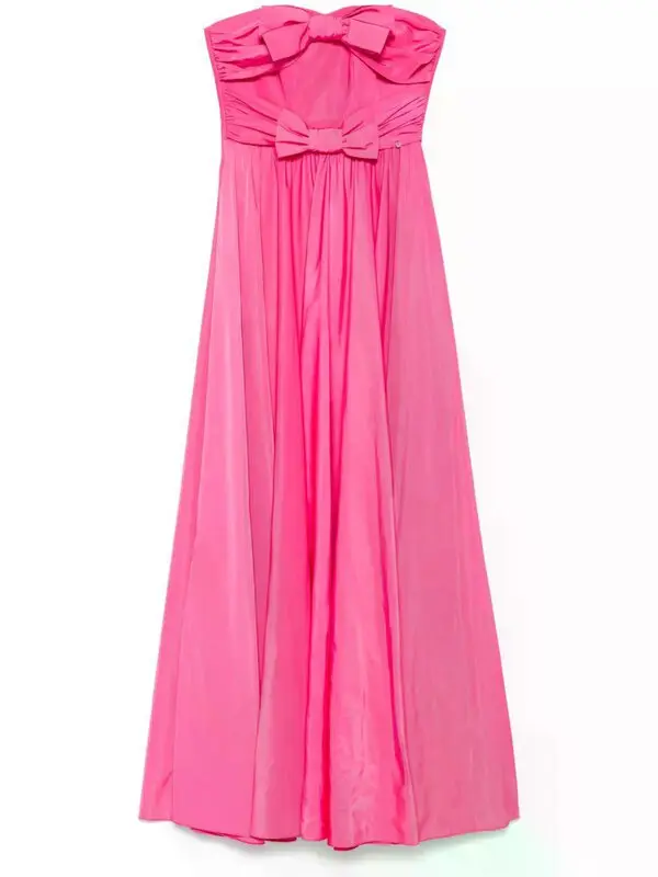 NISSA Bow-detail Gown