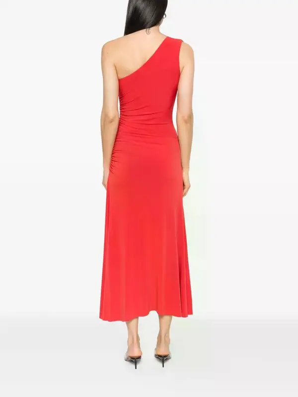 NISSA Floral-appliqué Maxi Dress