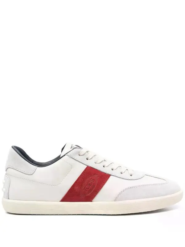 TOD'S Tabs Suede Sneakers - Neutrals