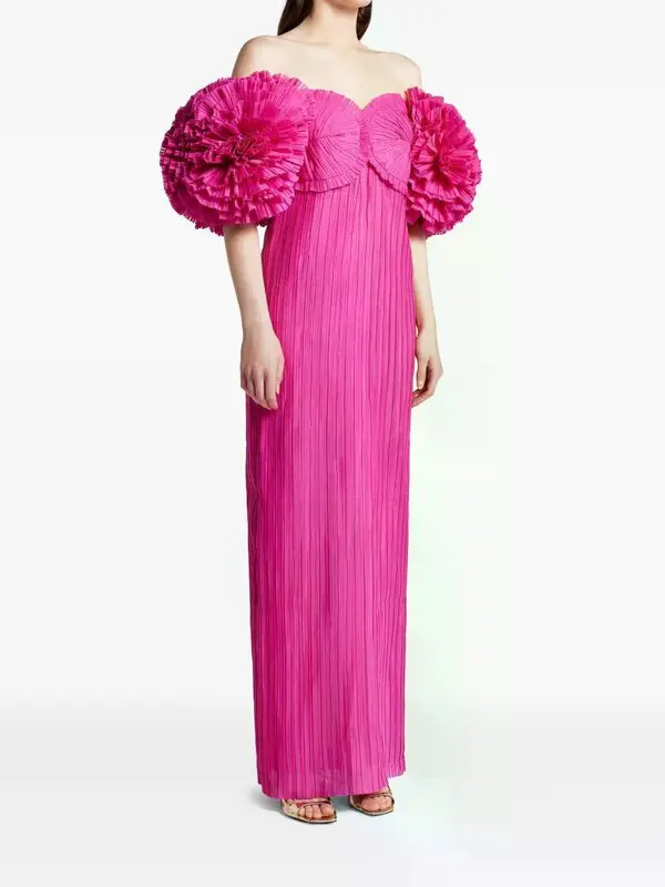 Aje Ruffle-detailing Long Dress