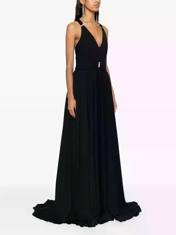 NISSA Crystal-embellished Gown