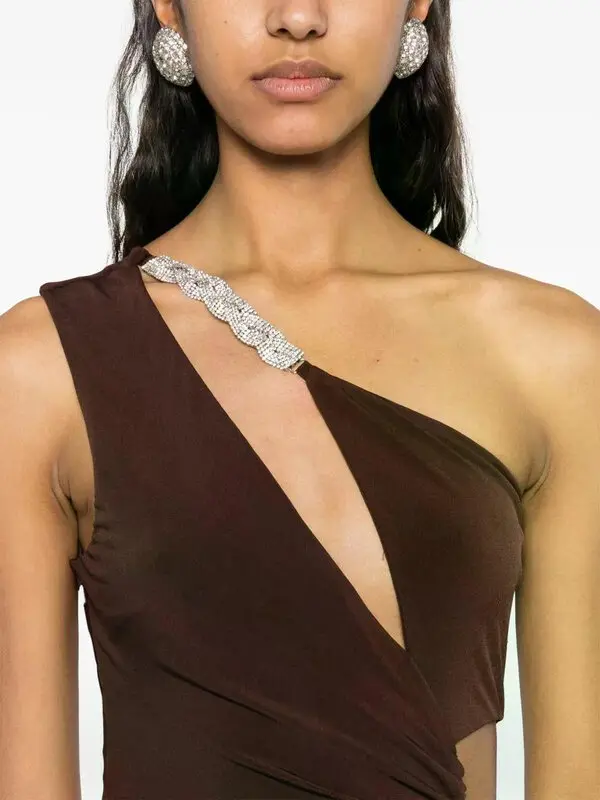 NISSA Crystal-embellished Gown