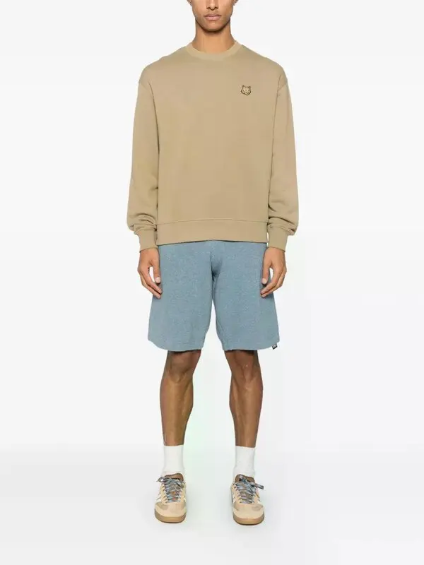 Maison Kitsuné Fox-motif Sweatshirt - Neutrals