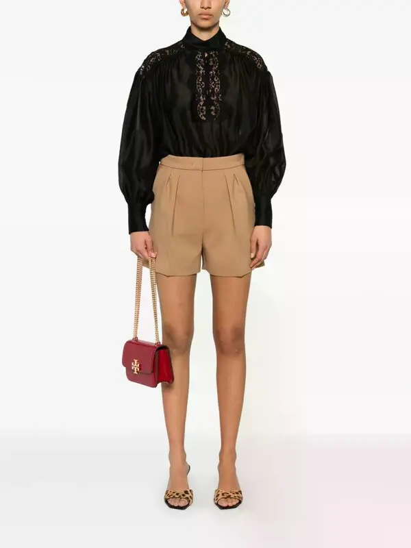 NISSA Lace-detail Blouse