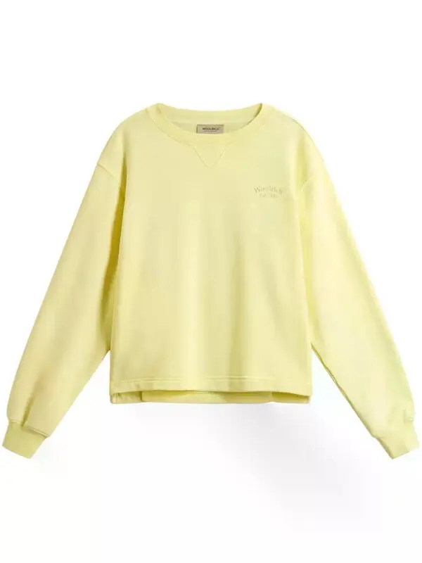 Woolrich Cotton Sweater - Yellow