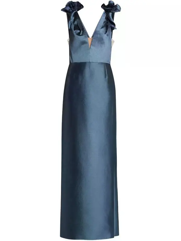 Marchesa Satin Gown