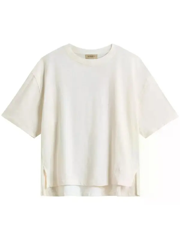 Woolrich Cotton T-shirt - Neutrals