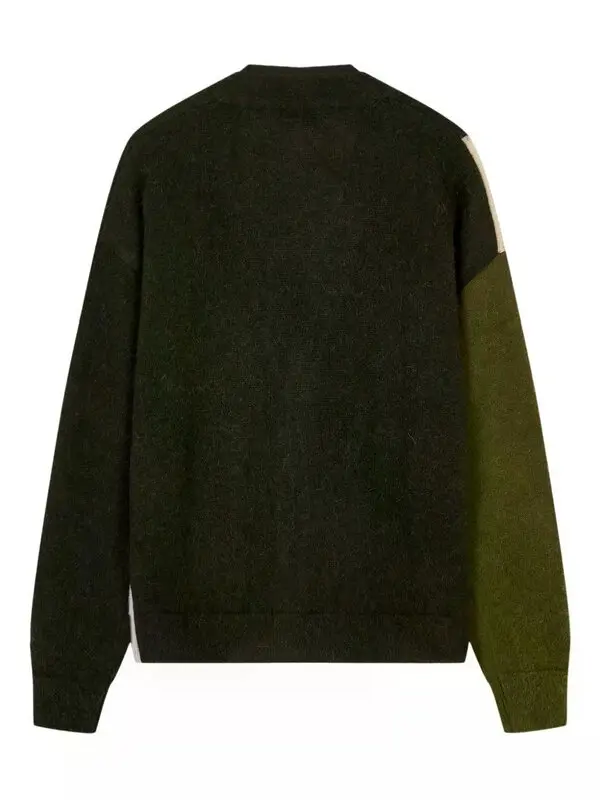 STUDIO TOMBOY Mohair-blend Cardigan - Green