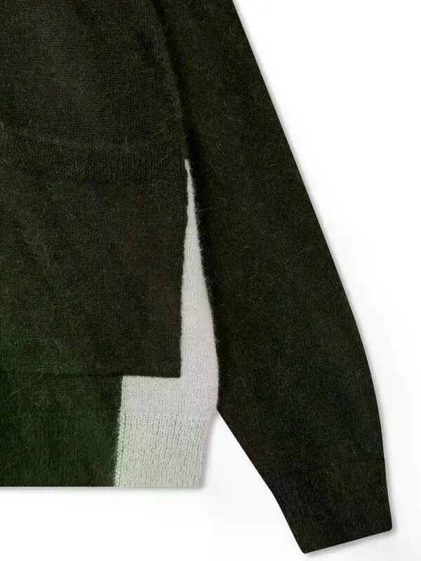 STUDIO TOMBOY Mohair-blend Cardigan - Green