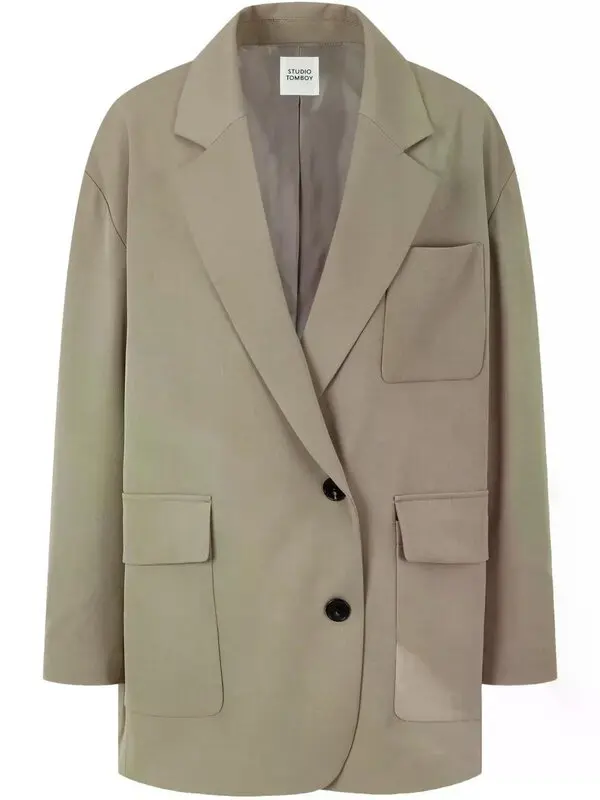 STUDIO TOMBOY Single-breasted Blazer - Neutrals