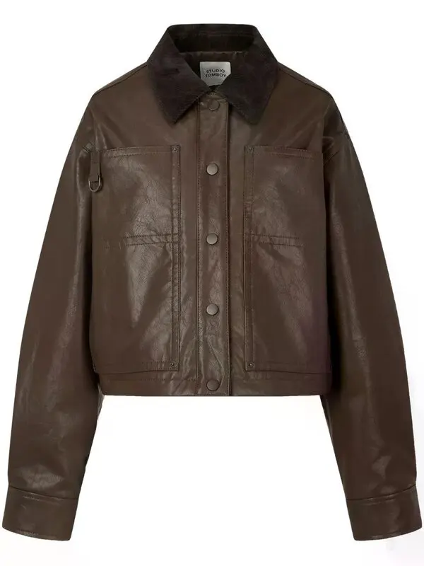 STUDIO TOMBOY Faux-leather Jacket