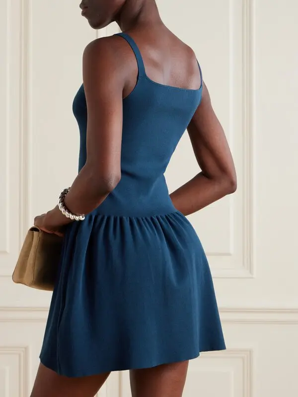 Faithfull The Brand Monique Cotton-blend Mini Dress