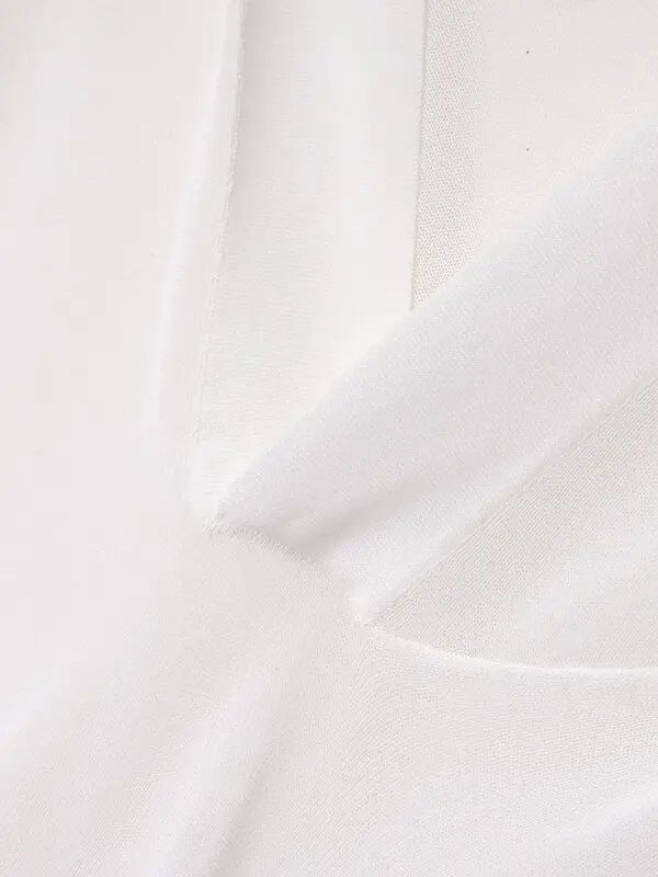 Alaïa Hooded Jersey Bodysuit