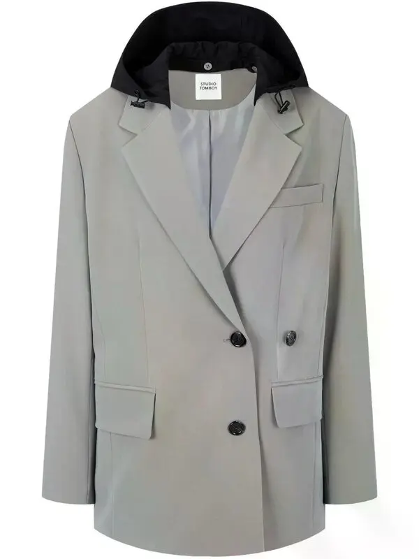 STUDIO TOMBOY Hooded Blazer
