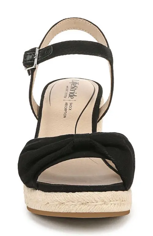 LIFESTRIDE Tahlia Wedge - Black