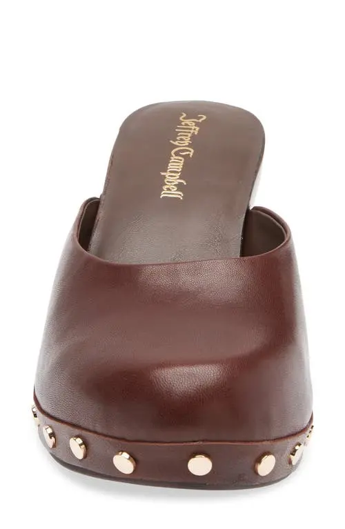 Jeffrey Campbell Cloguette Mule - Coffee