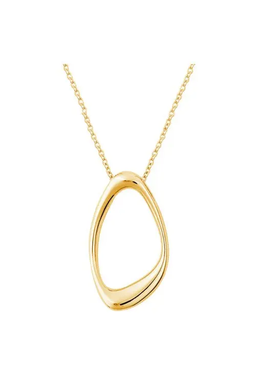 LUCY QUARTERMAINE Volcan Pendant - Gold Vermeil