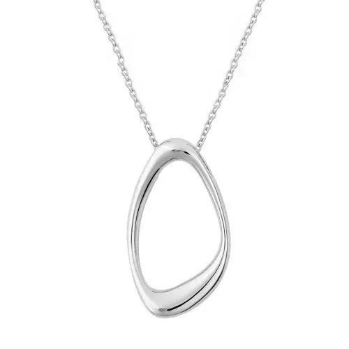 LUCY QUARTERMAINE Volcan Pendant - Sterling Silver