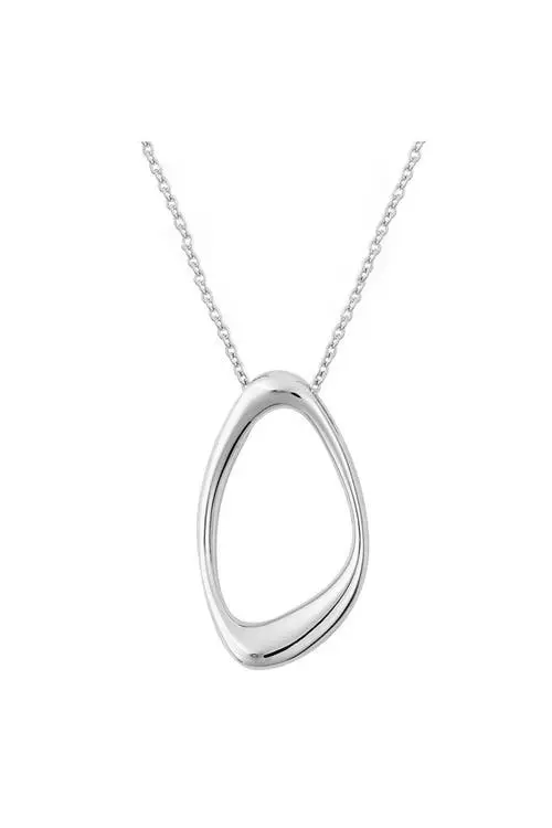 LUCY QUARTERMAINE Volcan Pendant - Sterling Silver