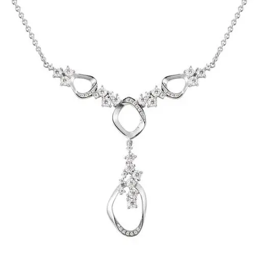 LUCY QUARTERMAINE Volcan Necklace - Sterling Silver