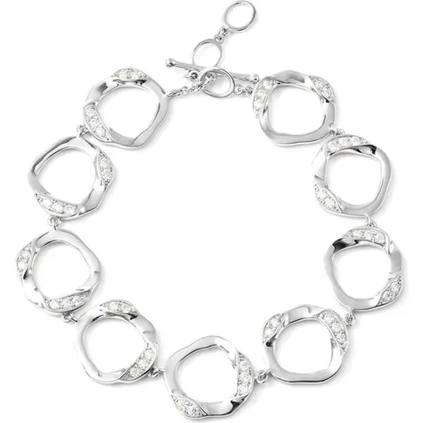LUCY QUARTERMAINE Volcan Bracelet - Sterling Silver