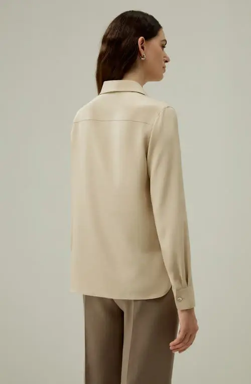 Lilysilk Graceful Button-up Silk Blouse