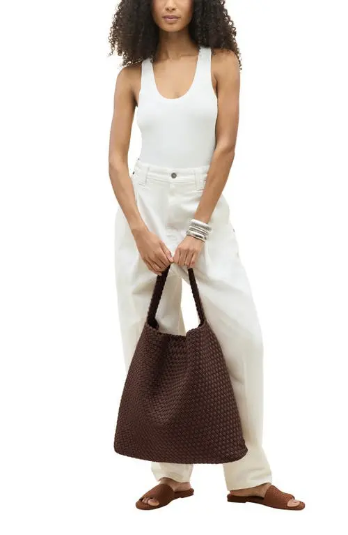 NAGHEDI Large Nomad Hobo - Mocha
