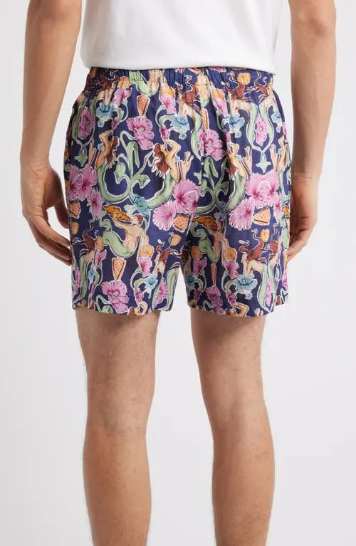 THE LAZY POET Ben Calypso Pajama Shorts
