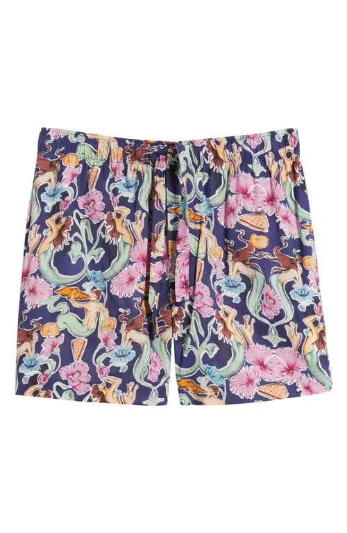 THE LAZY POET Ben Calypso Pajama Shorts