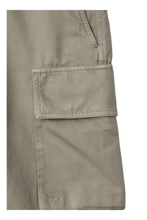 Burberry Cotton Twill Cargo Shorts