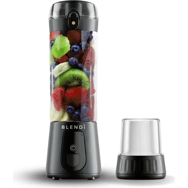 BLENDI Pro Plus Premium Cordless Portable 17.5oz Rechargeable Blender - Black